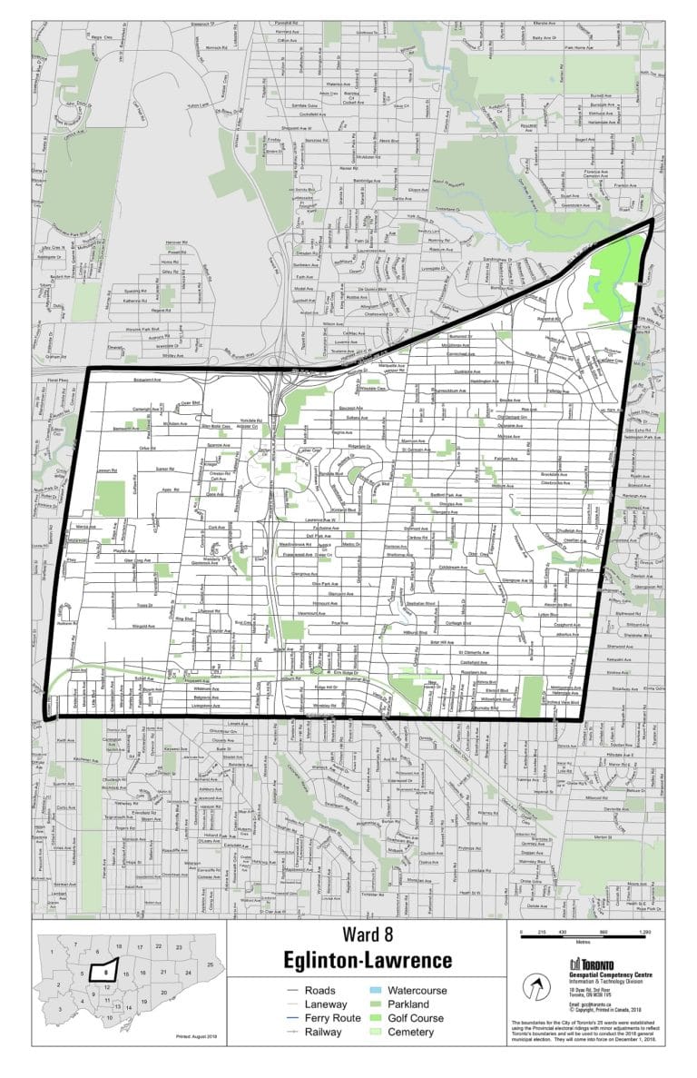 The New Ward 8 Boundaries – South Armour Heights Residents' Association
